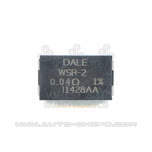 WSR-2 0.04Ω commonly used high power protection resistor for ECU