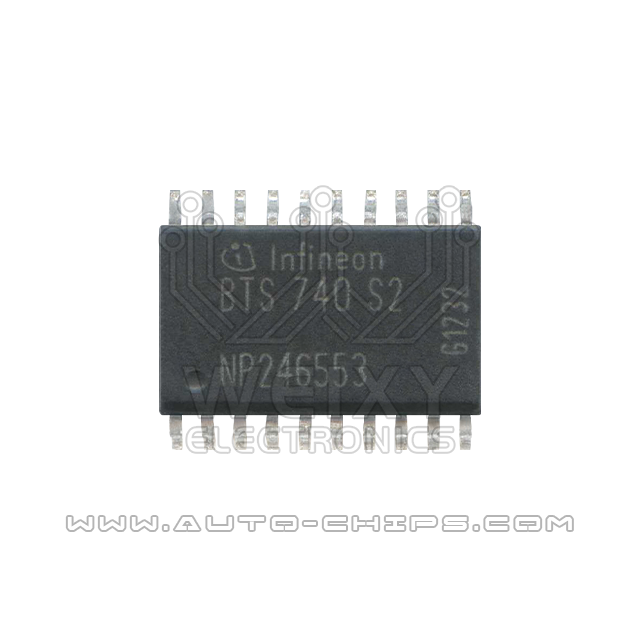 BTS740S2 Vulnerable driver IC for automotive ECU